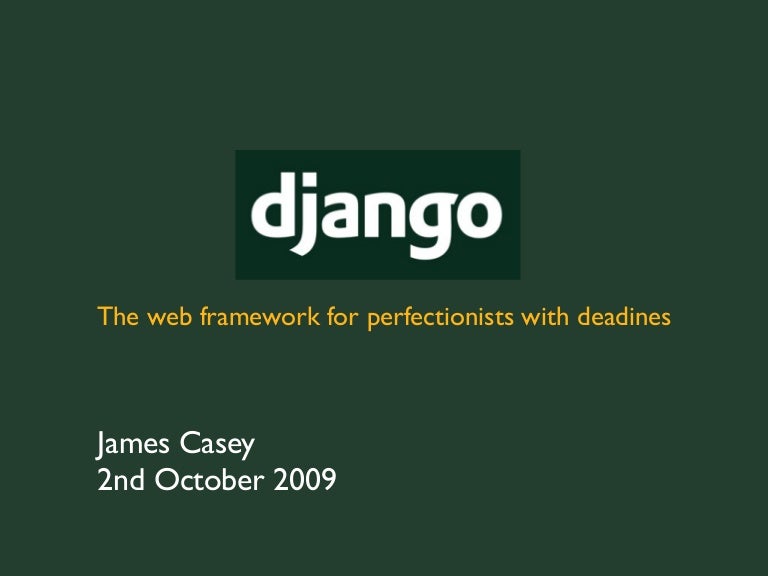 Introduction To Django