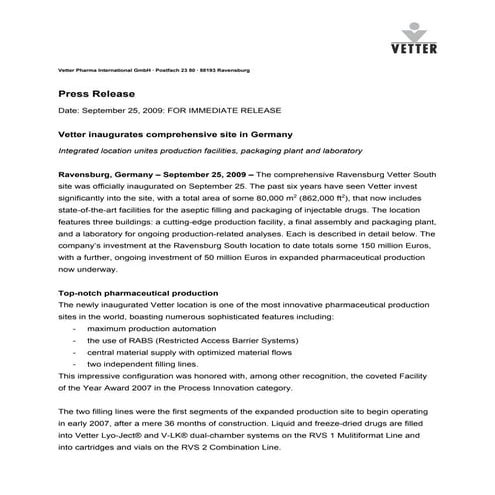 090925_Press Release_Vetter inaugurates comprehensive site in Germany.pdf