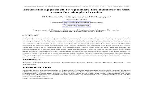 Test Vector Compression Ppt 