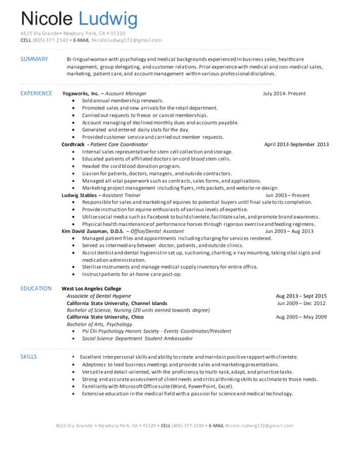 Resume without address | PDF