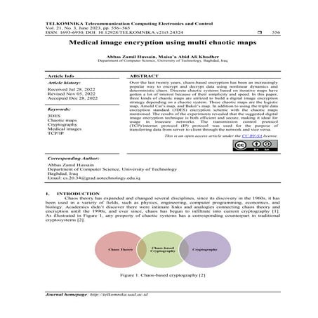 Medical Image Encryption Using Multi Chaotic Maps Pdf