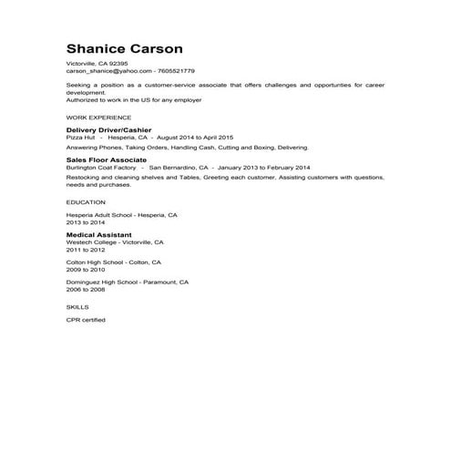 Shanice-Carson | PDF