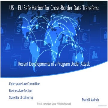 US – EU Safe Harbor for Cross-Border Data | PDF | Law