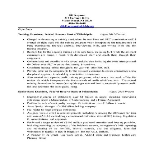 Jill Ferguson Resume | DOCX