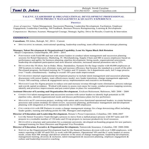 Tami Johns resume | DOC