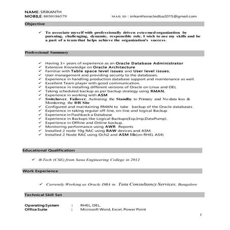 srikanth-2015_resume | DOCX