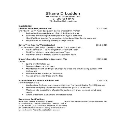 Reinke Resume | DOC