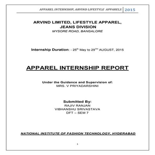 FINAL REPORT pdf | PDF