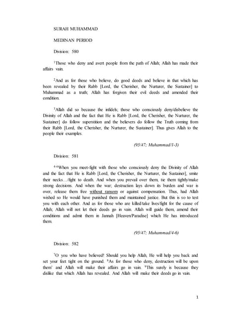 Quranic references to prophets | PPT