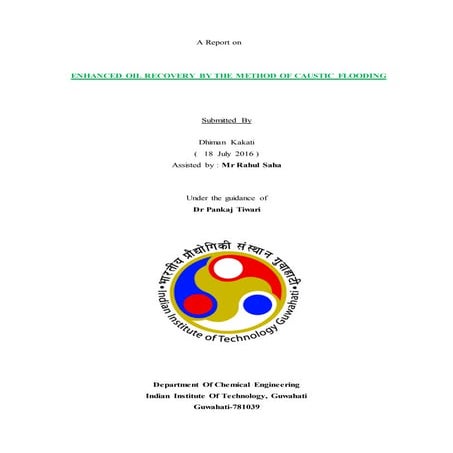 Alkaline Flooding | DOCX