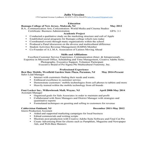 Jeanne Gilligan Resume 2016 | DOCX