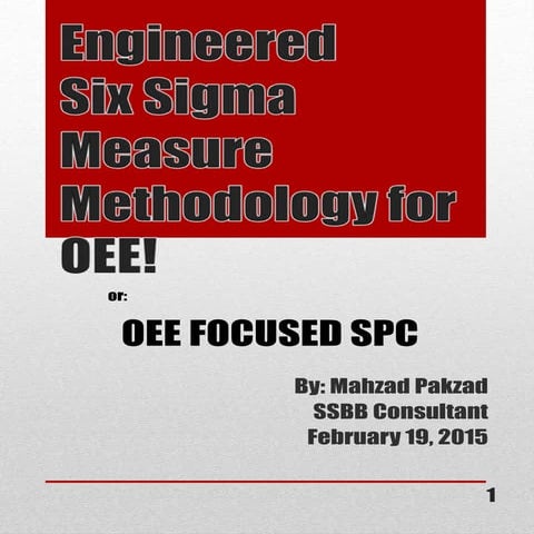 SPC Implementation - Mark Harrison | PDF