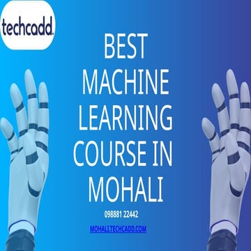 Best Machine Learning Course in Mohali | AI, Python, ML Algorithms ...