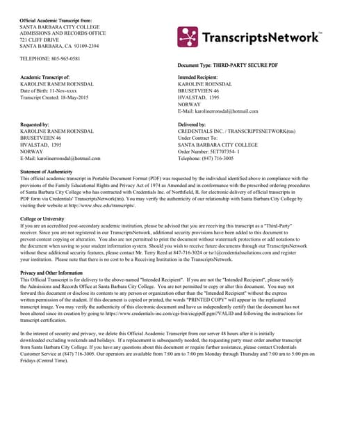 ged transcript | PDF