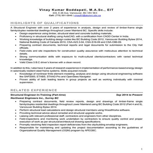 Resume_Boddapati_Vinay Kumar | PDF