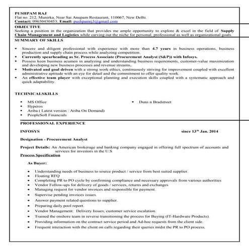 ankur resume | DOCX