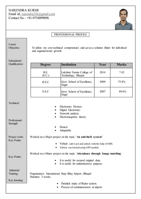 SHREE_MTECH_RESUME_company | PDF
