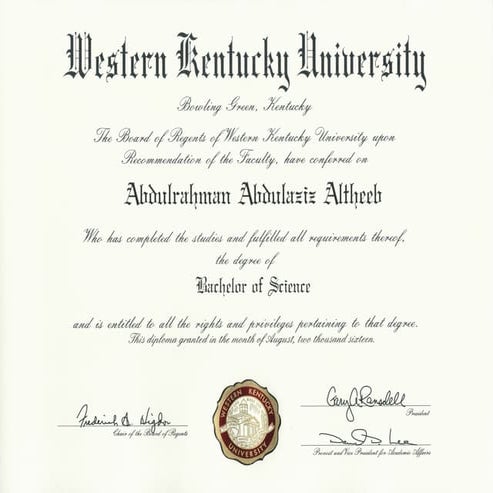 B.S Dgree - High | PPT