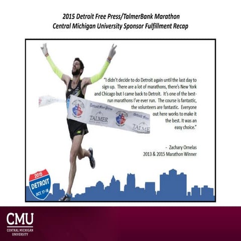 Detroit Free Press Marathon Branded Event Summary | PDF