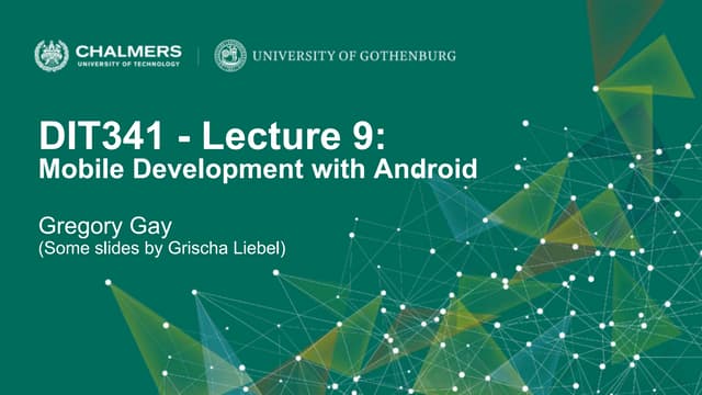 Android Mobile App Development Basics Ppt Pptx