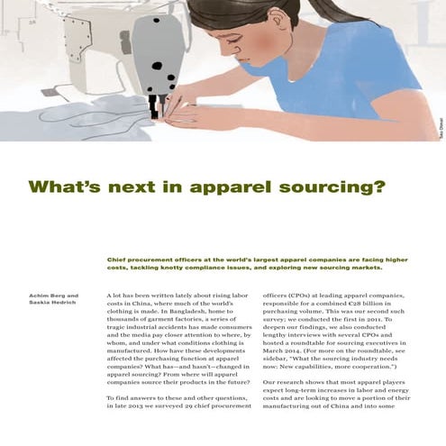 Process of Garment Procurement by Bangladesh Sourcing | PPTX