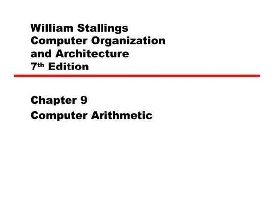 11Introduction_Floating_Point_Arithmetic.ppt 11Introduction_Floating_Point_Arithmetic.ppt