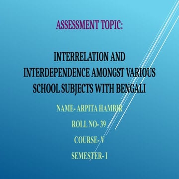09 ARPITA HAMBIR INTERRELATION WITH BENGALI.pptx