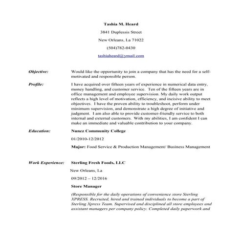 Sandra's Resume (1) | DOCX