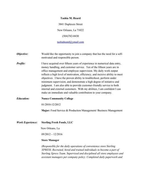 Sandra's Resume (1) | DOCX