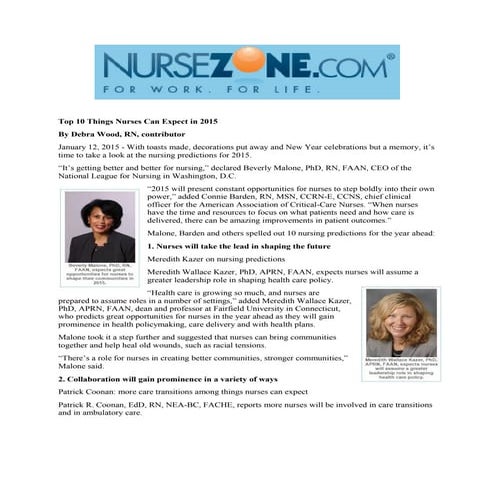 NurseZone | PDF
