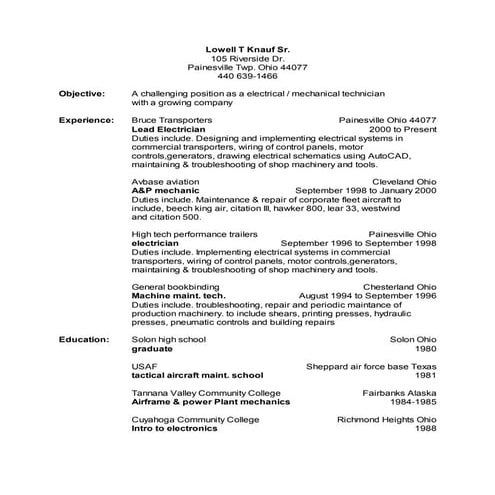 toms resume 2016 | PDF