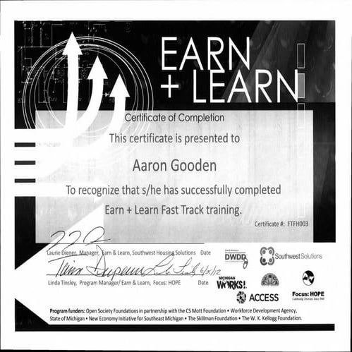 Aaron Gooden FT Math Improvement | PPT