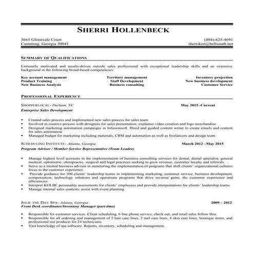 Sherri resume | PDF