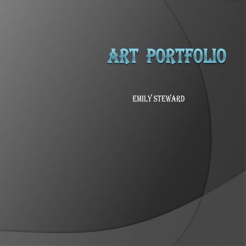 Art Portfolio | PPT