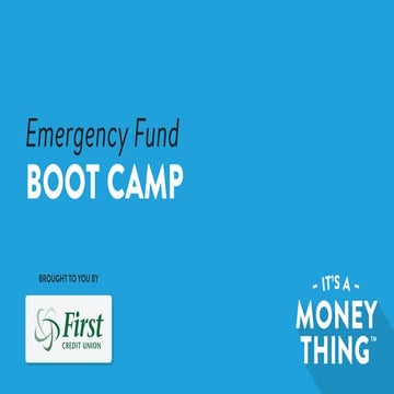 Emergency Fund Boot Camp | PDF