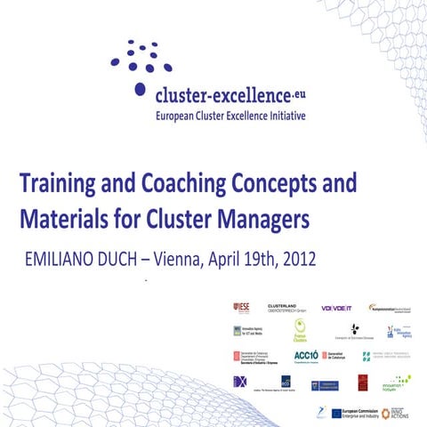 Creative and cultural clusters | PPT