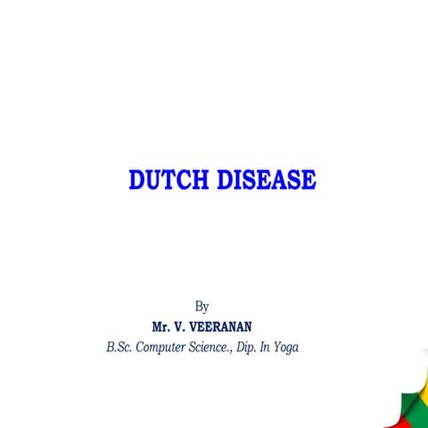 Dutch Disease | PPT
