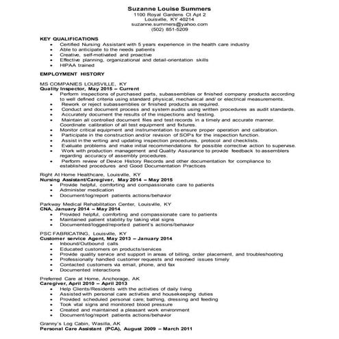 Suzanne Louise Summer - Resume | DOCX