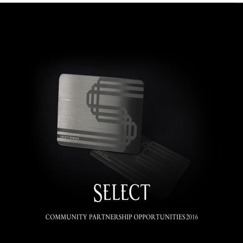 SELECT Community Partnerships | PDF