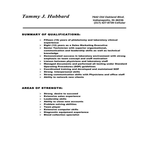 Resume-Tammy03302015 | DOC