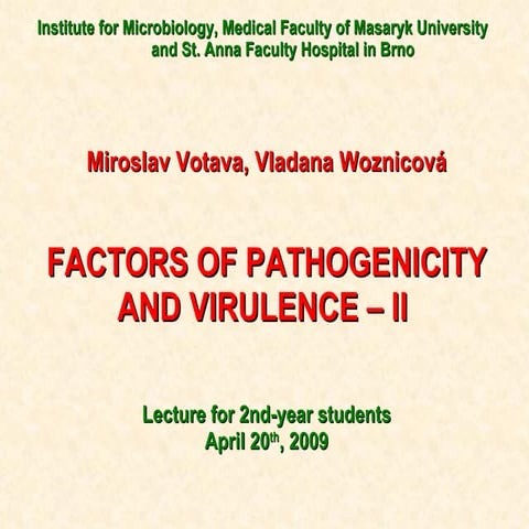 09 factors of_path_and_virulence_-_2_2_ | PPT