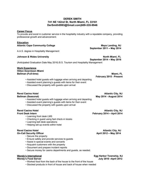Professional Resume w Wix and Degree | DOCX