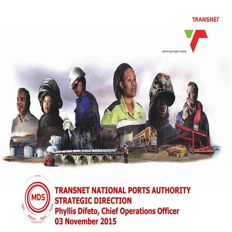 Transnet National Ports Authority Strategic Direction | PDF