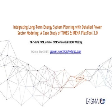 Integrating Long-Term Energy System Planning with Detailed Power Sector ...