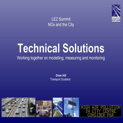 NOx and the City - Technical Solutions: Working together on modelling ...