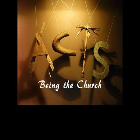 Your Role To Play In The Church: Being the Church | PPTX