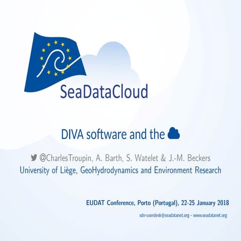 SeaDataCloud - DIVA software and the cloud | PDF
