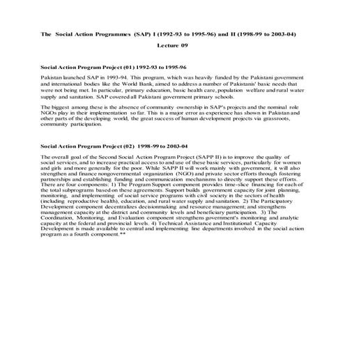 09 social action programme | DOCX