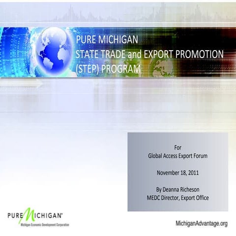 09 STEP Deanna Richeson MEDC | PPT | Sales | Business