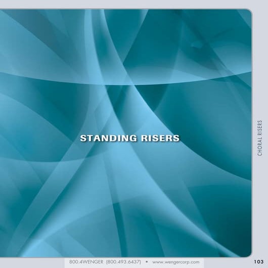 Education Catalog Music Risers | PDF